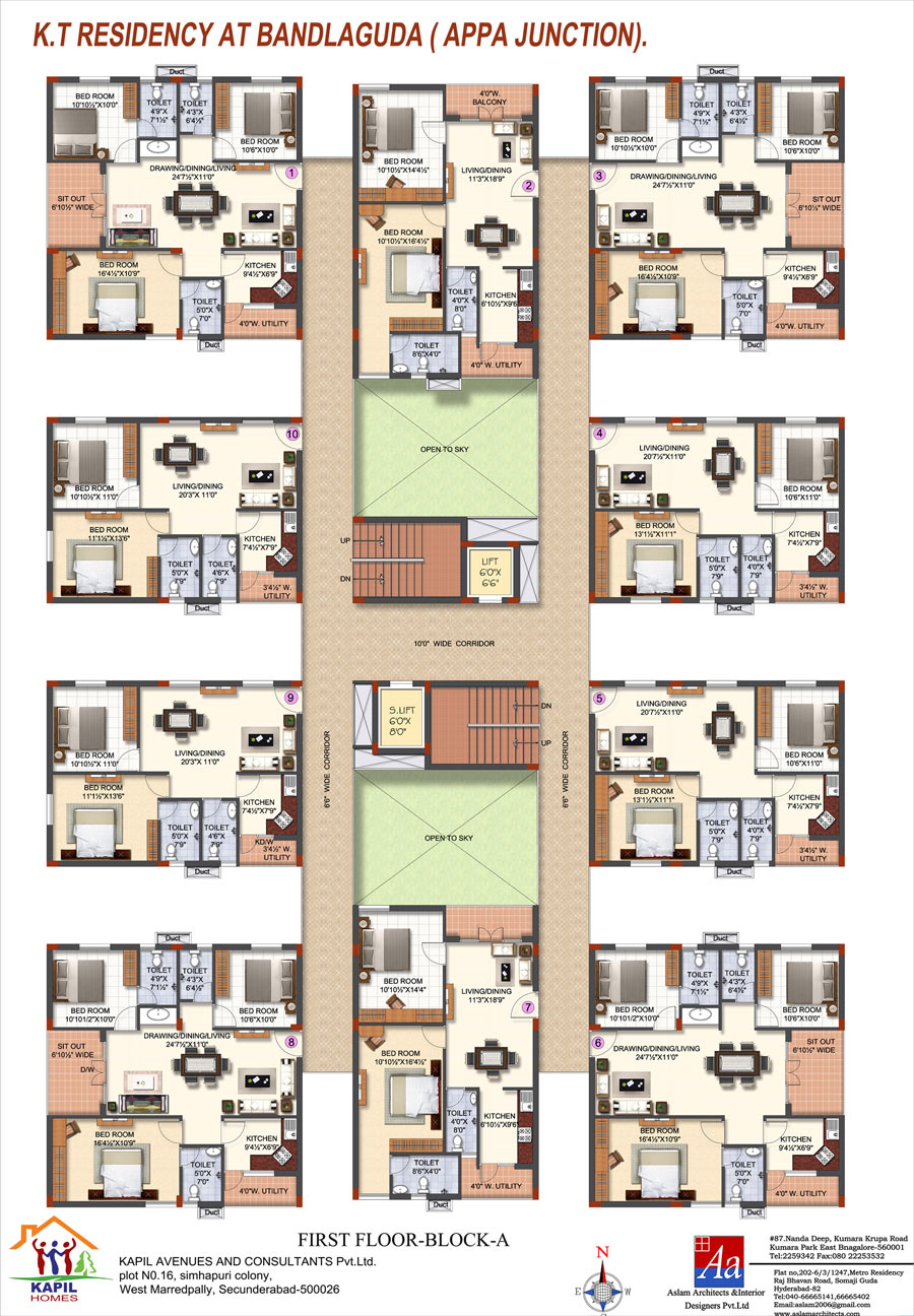 Apartments in Hyderabad- KT Residency - Kapil Homes